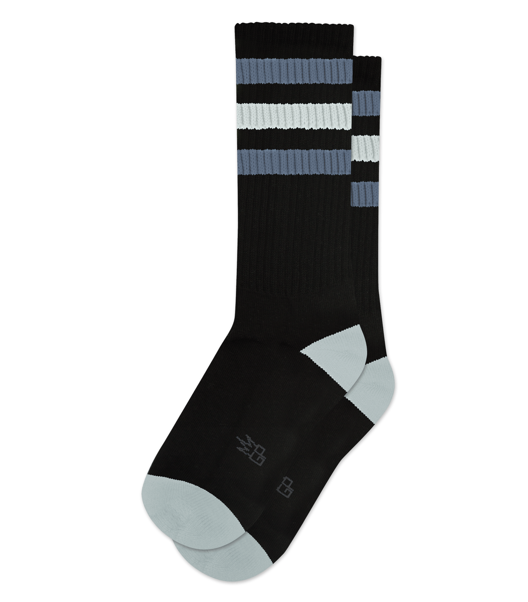 Gumball Poodle George - Black Retro Gym Socks | Made in USA | One Size ...